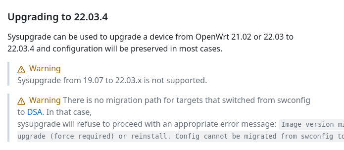 22035 Typo Old Version Mentioned In Release Details · Issue 12526 · Openwrtopenwrt · Github
