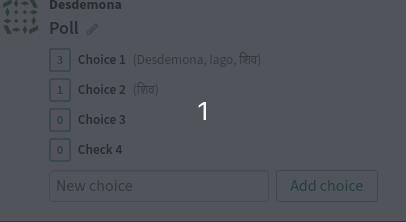 Make /poll and /todo widgets look consistent · Issue #20283 · zulip/zulip · GitHub