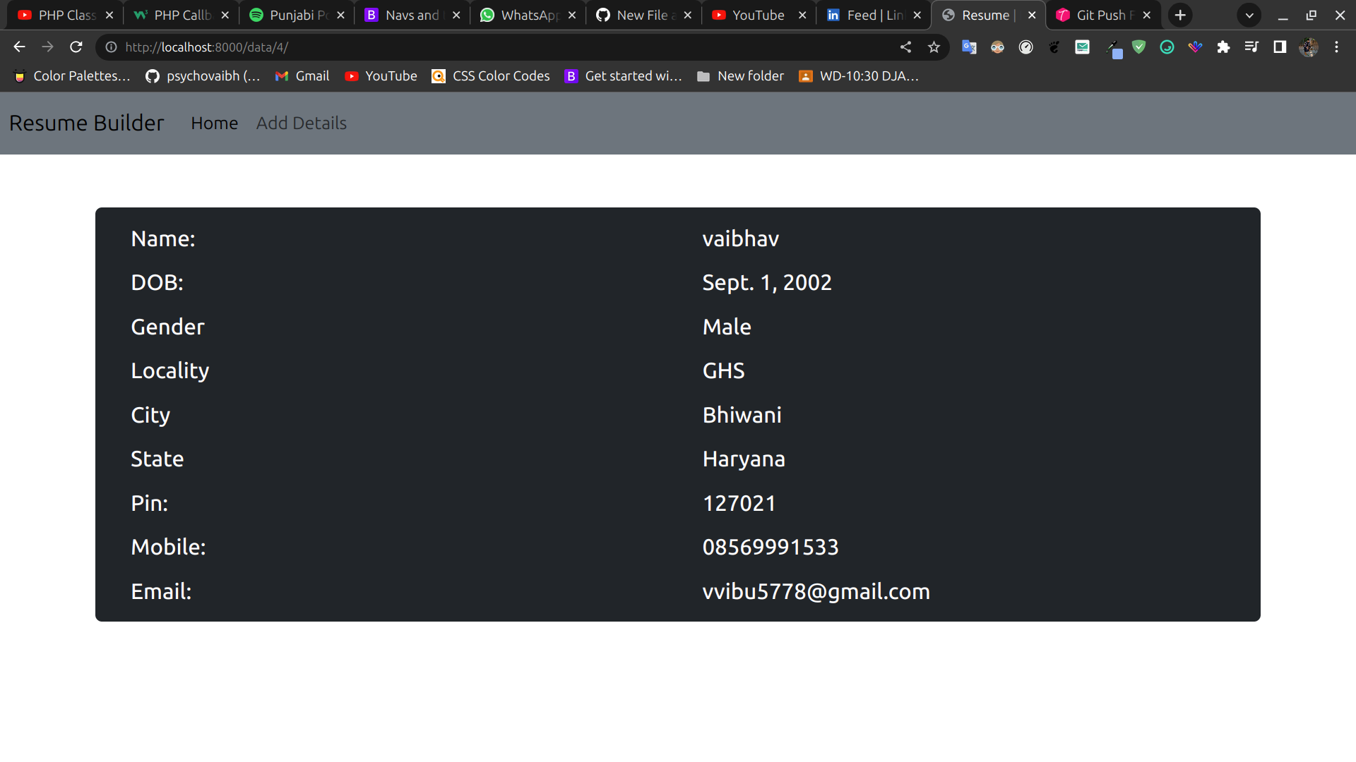 GitHub - psychovaibh/Code_Alpha_Task_3_Resume_Builder