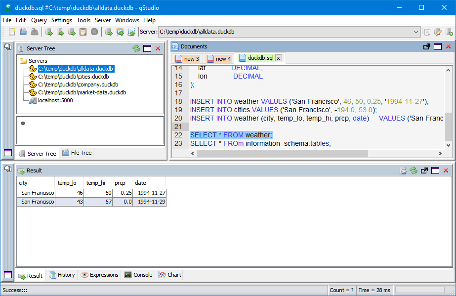 DuckDB Graphical Client - qStudio · duckdb duckdb · Discussion #6458 · GitHub