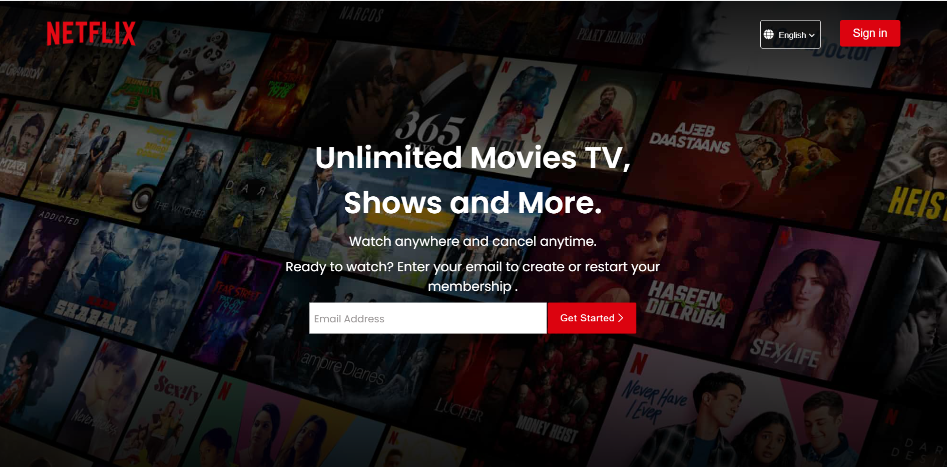 GitHub - Pruthviraj7/Netflix-Landing-Page: This is a Netflix Landing ...