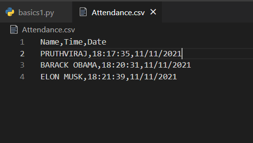 GitHub - Pruthviraj7/Attendance-Marker-Using-Face-Recognition: After recognising the person, the ...