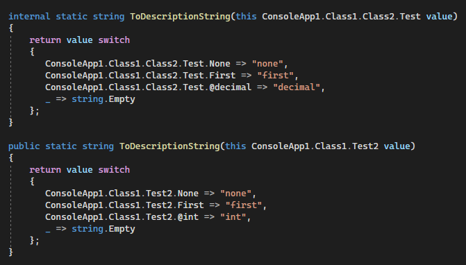 Performance enhancement for EnumExtensions render speed. · Issue #6098 ...