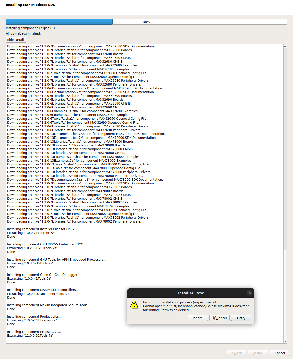 MSDK installation errors on Ubuntu 22.04 · Issue #516 · analogdevicesinc/msdk · GitHub