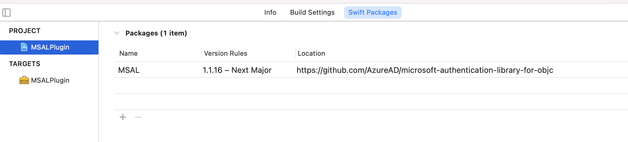 MSAL 1.1.16 Error: While building for Mac Catalyst, no library for this platform was found in ...