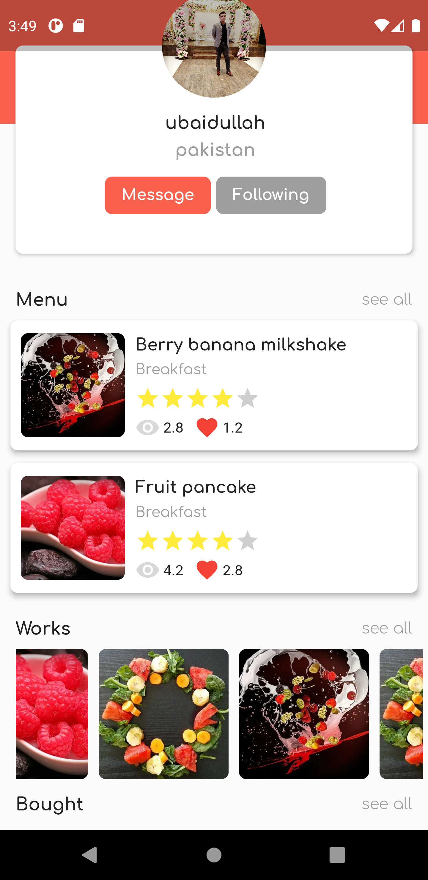GitHub - ubaidullahq/cheff-profile-flutter