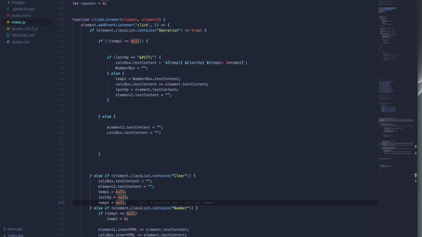 GitHub - SajadAbdolvandiii/Calculator: A beautiful minimal designed ...