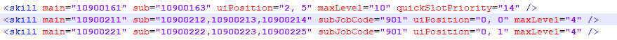 Skill subs in job.xml are not being parsed · Issue #656 · AlanMorel/MapleServer2 · GitHub