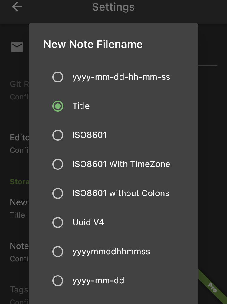 Filename always ignores "Title" setting · Issue #541 · GitJournal ...