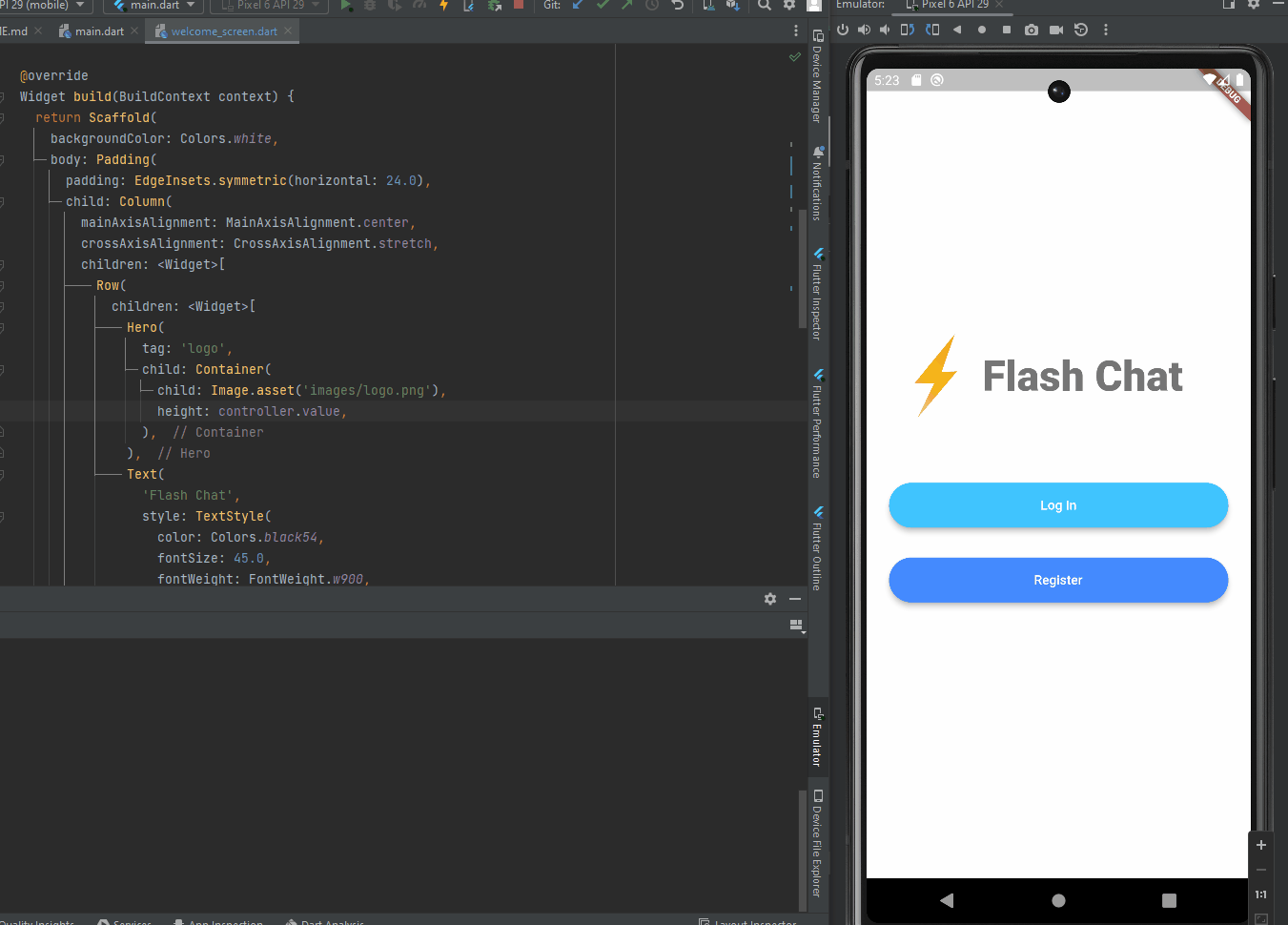 GitHub - sachinNishalka/Flash-Chat-App: Flutter Chat App Using Flutter Animation and Firebase