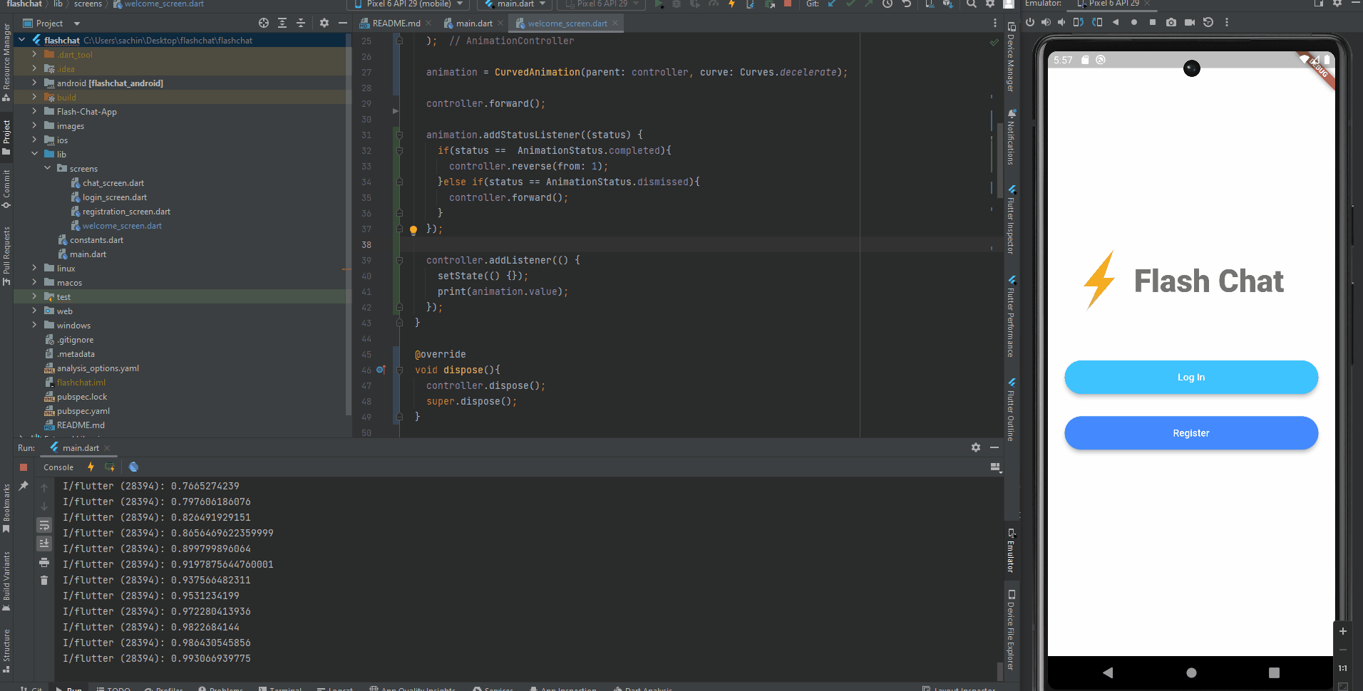 GitHub - sachinNishalka/Flash-Chat-App: Flutter Chat App Using Flutter Animation and Firebase