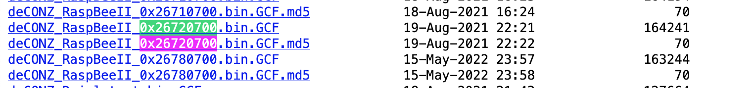 Please update firmware in deCONZ package (specifically raspbian deconz ...