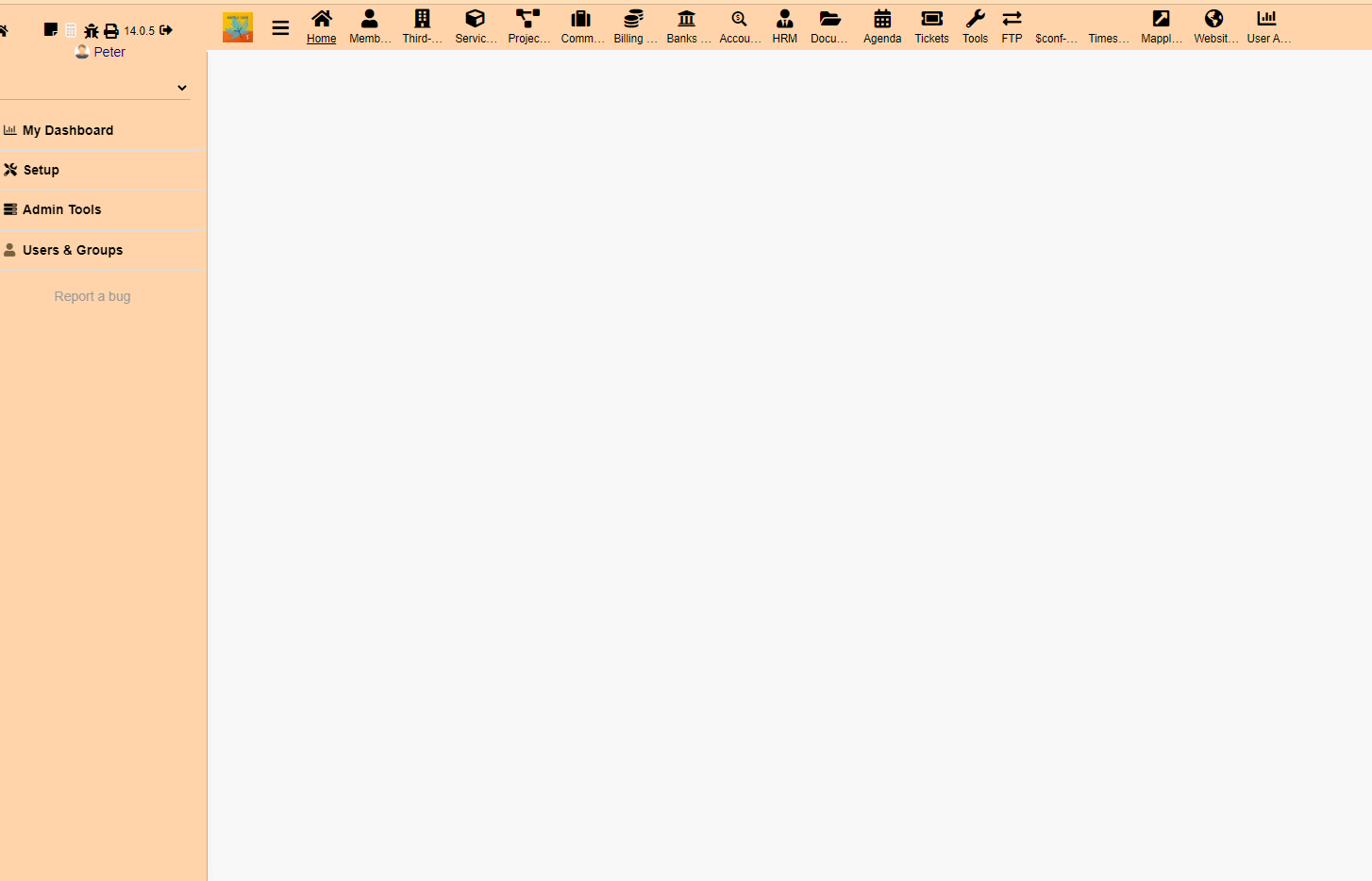 Bug: Dashboard is blank · Issue #20050 · Dolibarr/dolibarr · GitHub