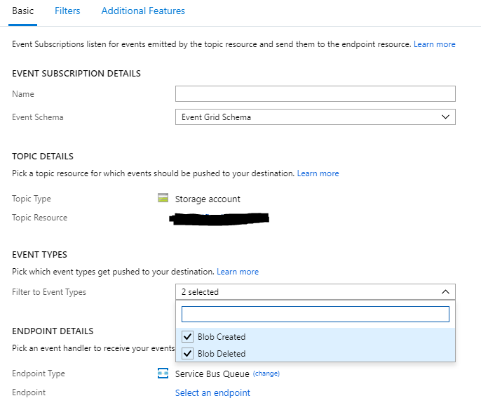 Sending Events from Storage Account to Service Bus Queue via Event Grid ...