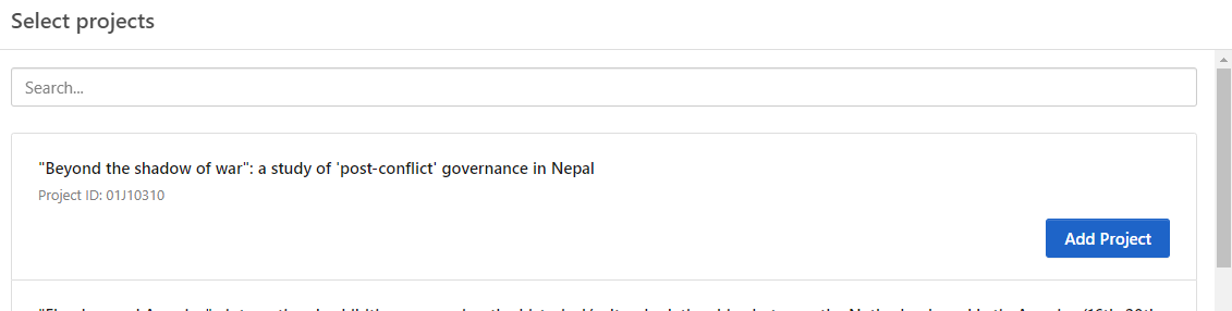 add help in project popup · Issue #241 · ugent-library/biblio-backoffice · GitHub