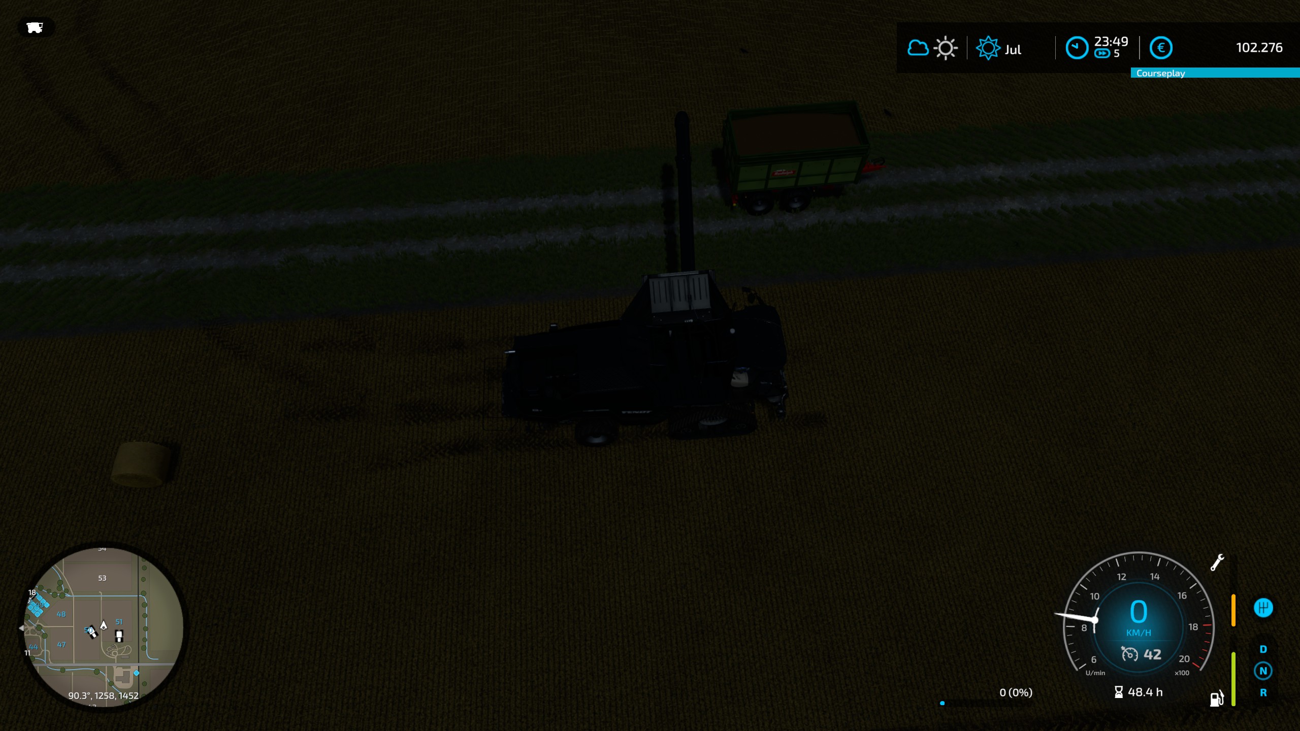 [BUG_SP] Harvester stops behind trailer when attempting to auto unload · Issue #1816 ...