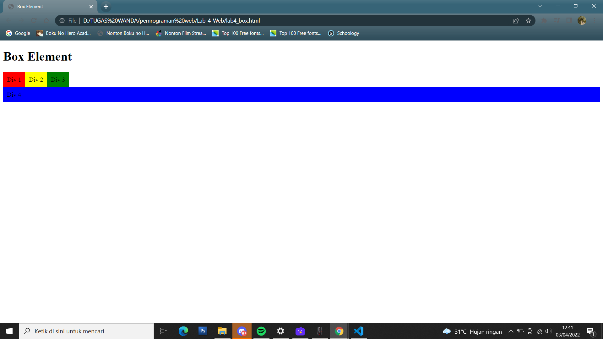 GitHub - wandasetya/Lab4Web