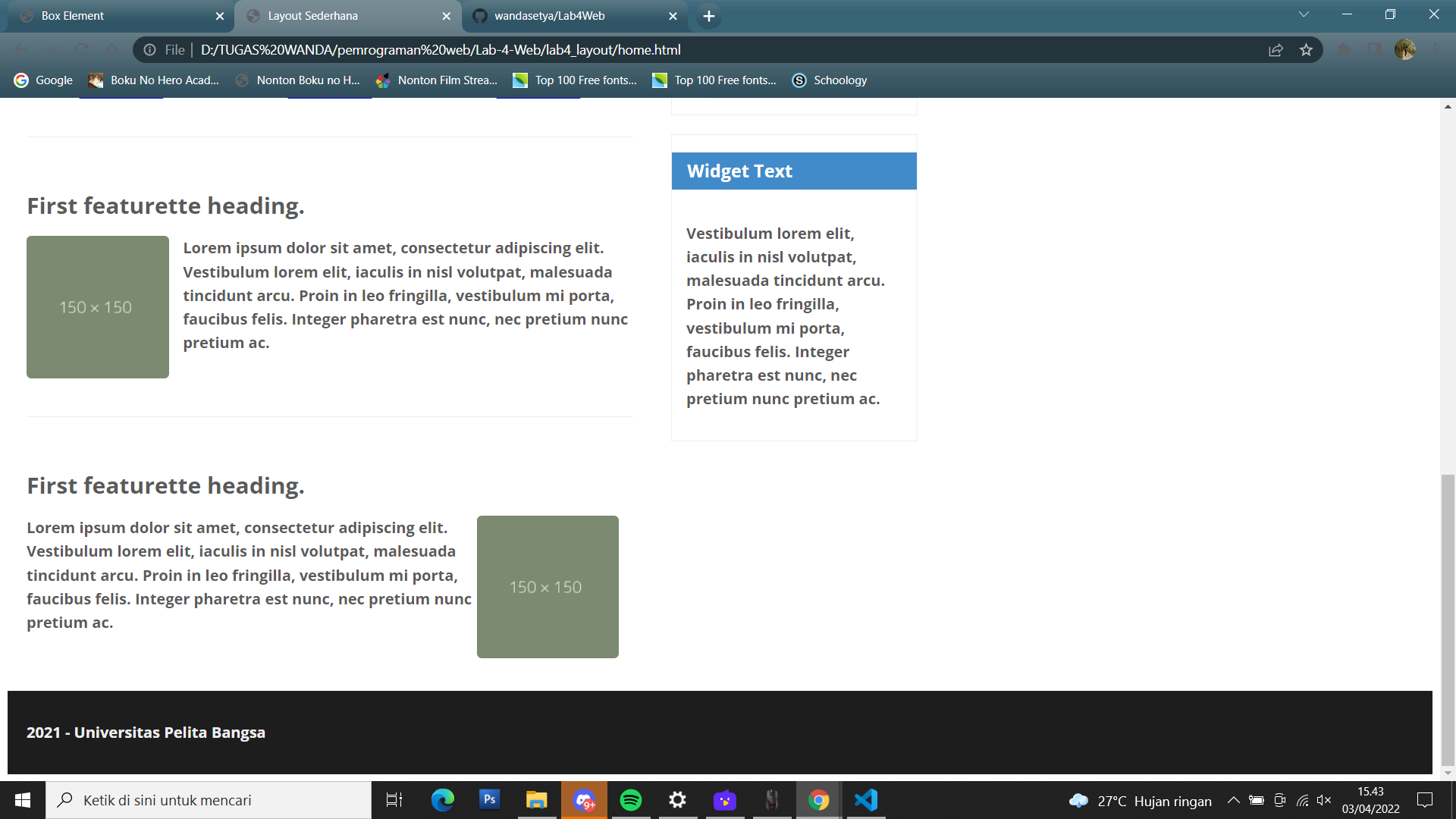 GitHub - wandasetya/Lab4Web