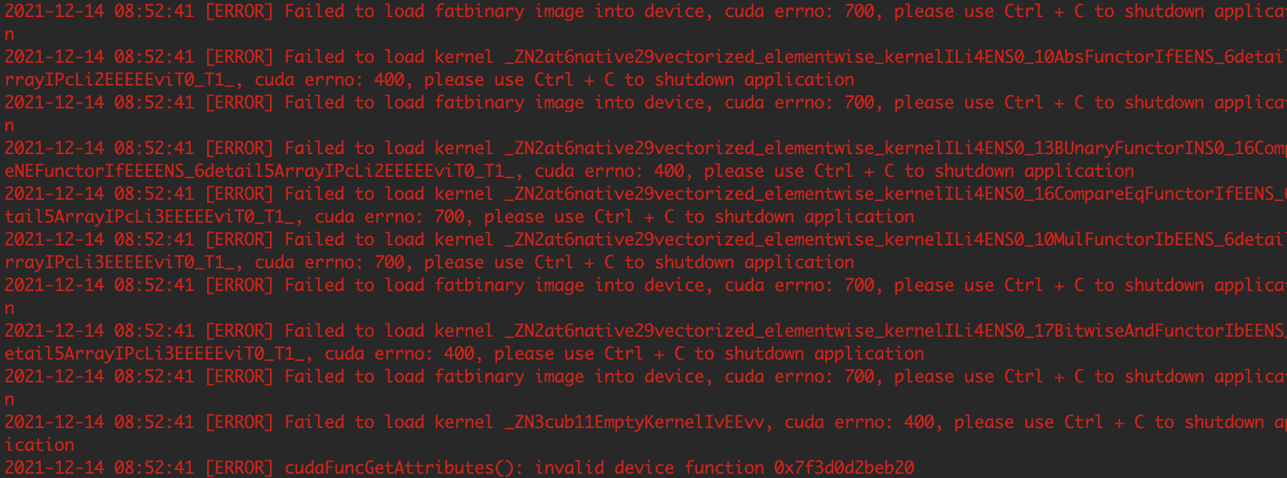Train OCR+HRNet on Pascal context encounters cuda errorno 700 · Issue #1135 · open-mmlab ...