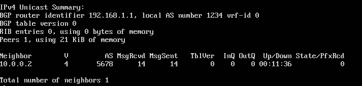 Most simple BGP configuration example ever doesn't work · Issue #4246 ...