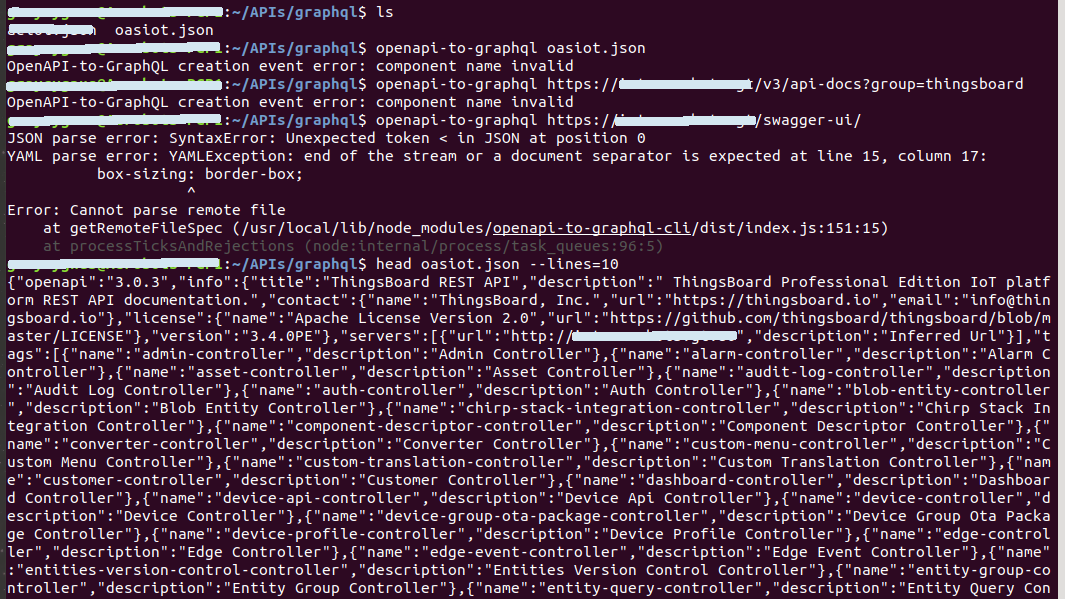 Question Using Tbs Swaggerui To Create A Graphql Schema Is The