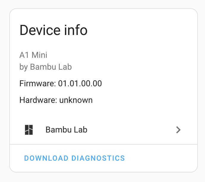 [Feature] A1 Mini Support · Issue #222 · greghesp/ha-bambulab · GitHub