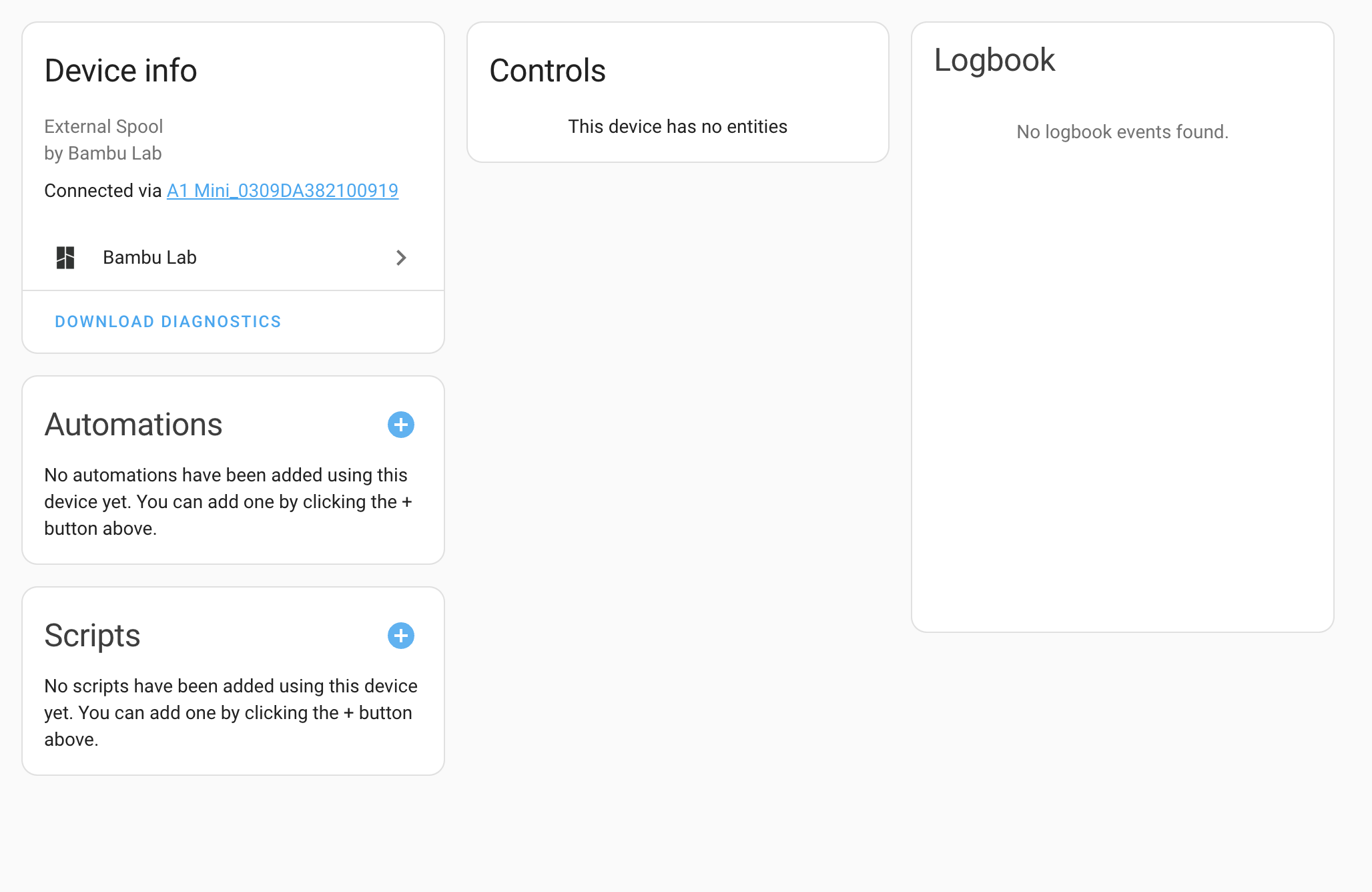 [Feature] A1 Mini Support · Issue #222 · greghesp/ha-bambulab · GitHub