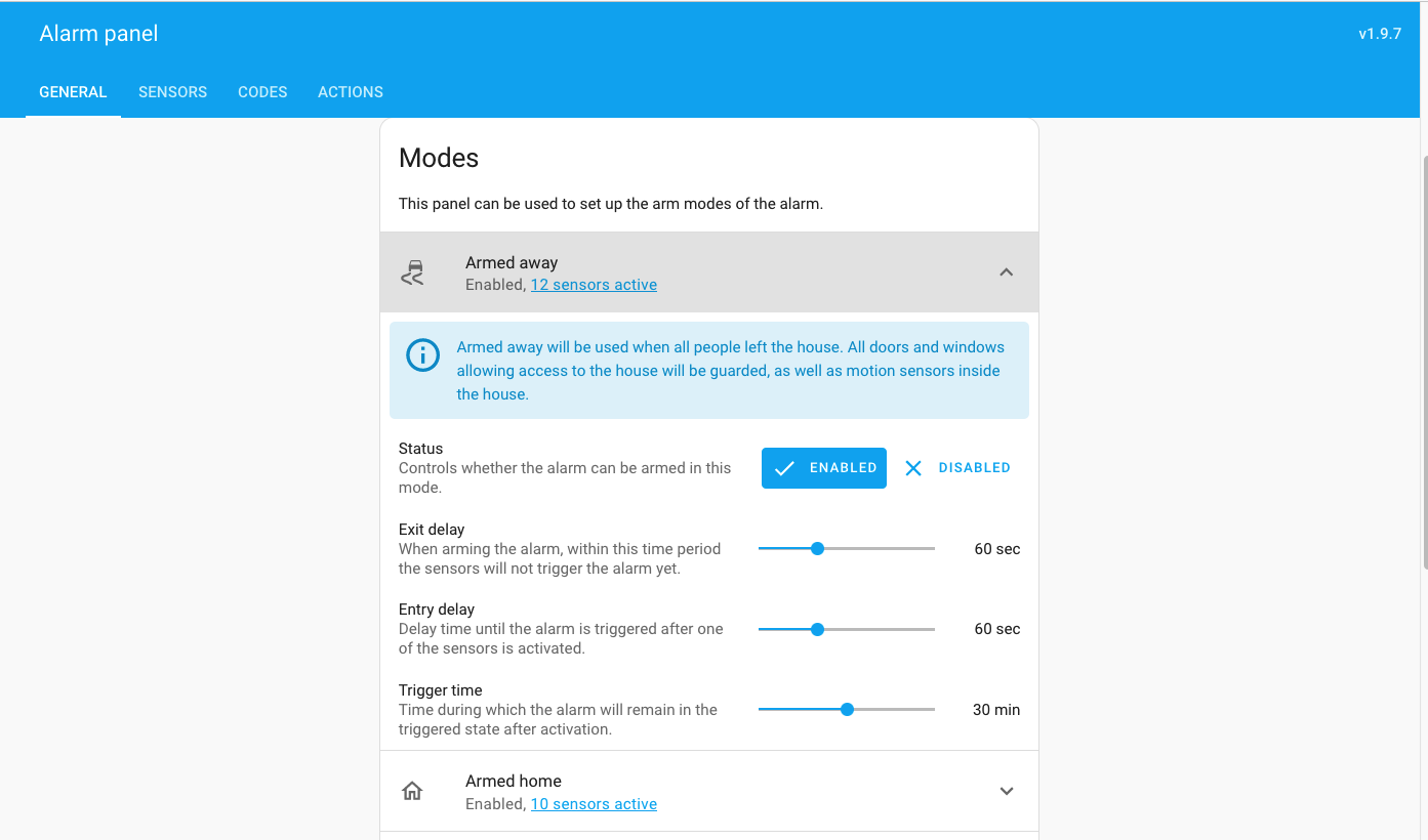 Alarmo not reacting on open door · Issue #629 · nielsfaber/alarmo · GitHub