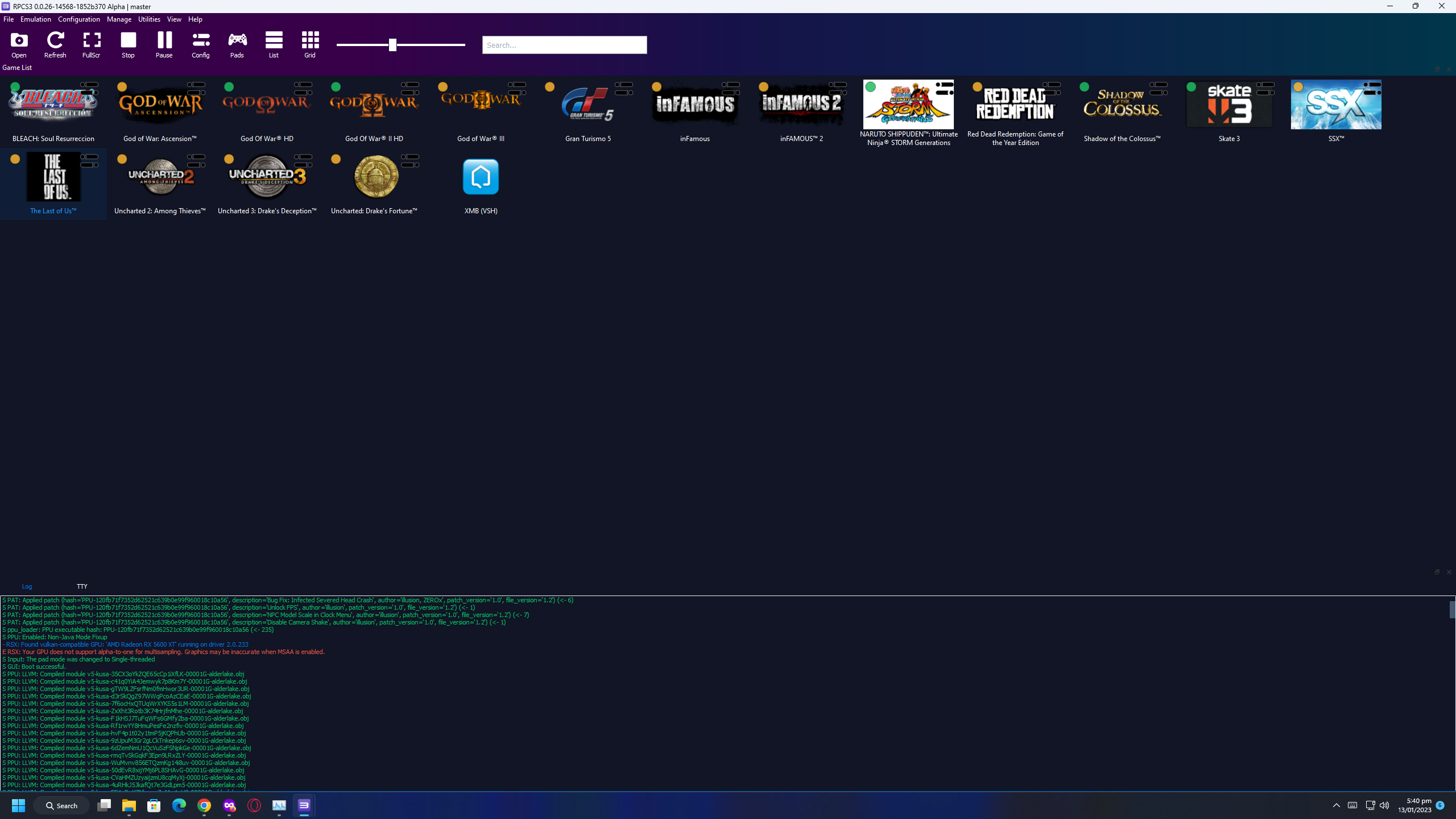 AMD GPU Problems · Issue #13224 · RPCS3/rpcs3 · GitHub
