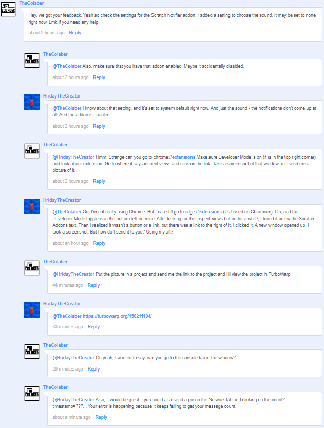 Notification Addon: Not working on Edge · Issue #761 · ScratchAddons ...