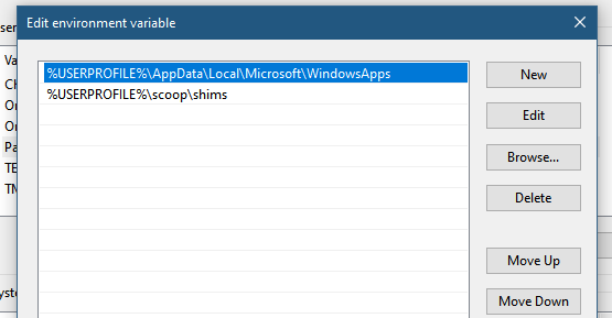 Using Scoop After Reinstall Windows · Issue 3948 · Scoopinstallerscoop · Github 