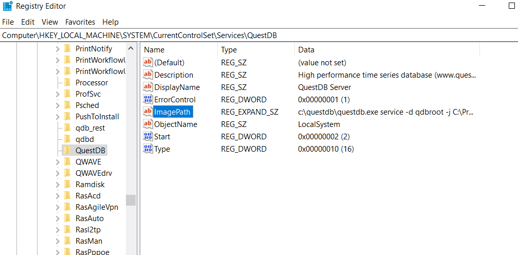 Unable to start QuestDB service on Windows 10 (no JVM version) · Issue #1073 · questdb/questdb ...