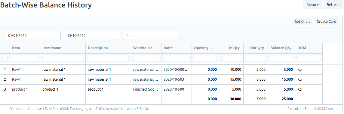 Data misalignment / batch-wise balance history custom report · Issue #23686 · frappe/erpnext ...
