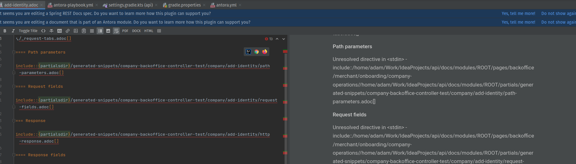 include file not found · Issue #1325 · asciidoctor/asciidoctor-intellij-plugin · GitHub