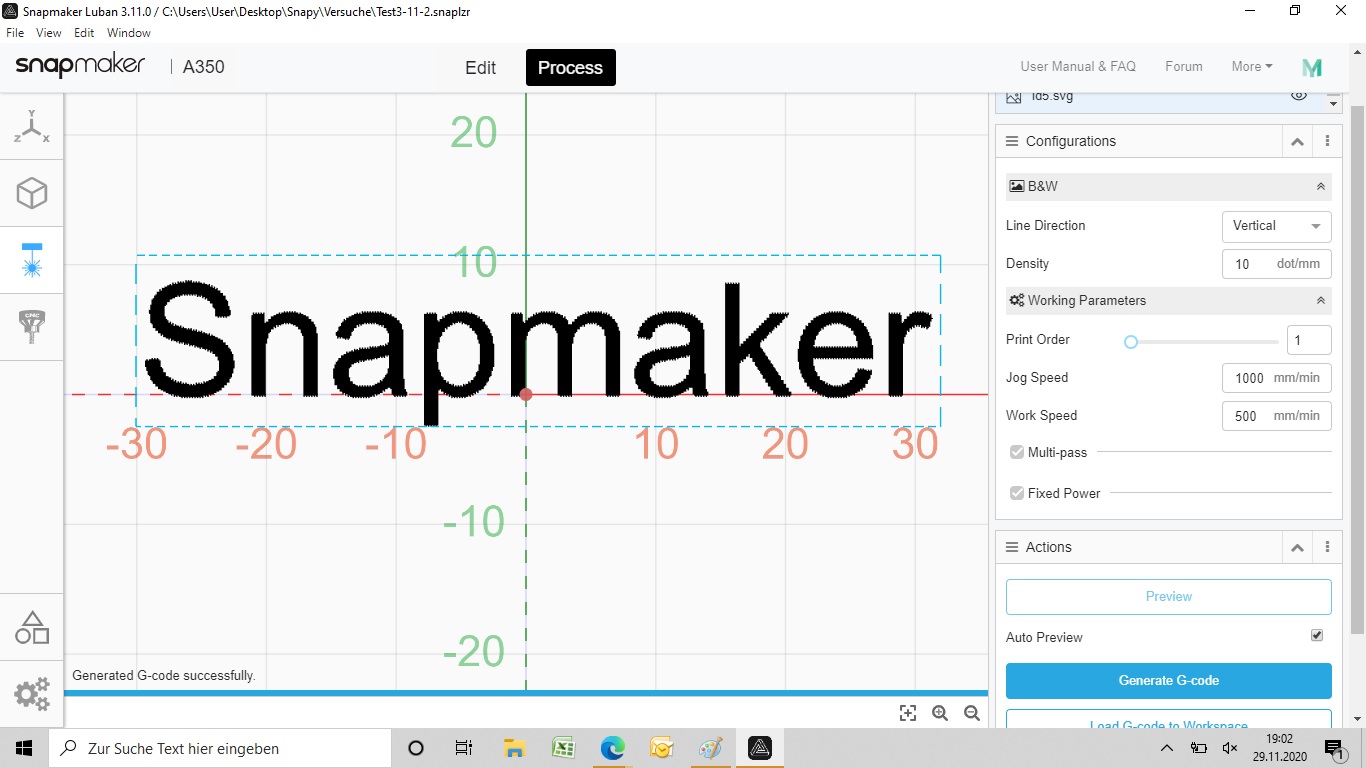 Bug: Issue saving laser process parameters · Issue #593 · Snapmaker/Luban · GitHub