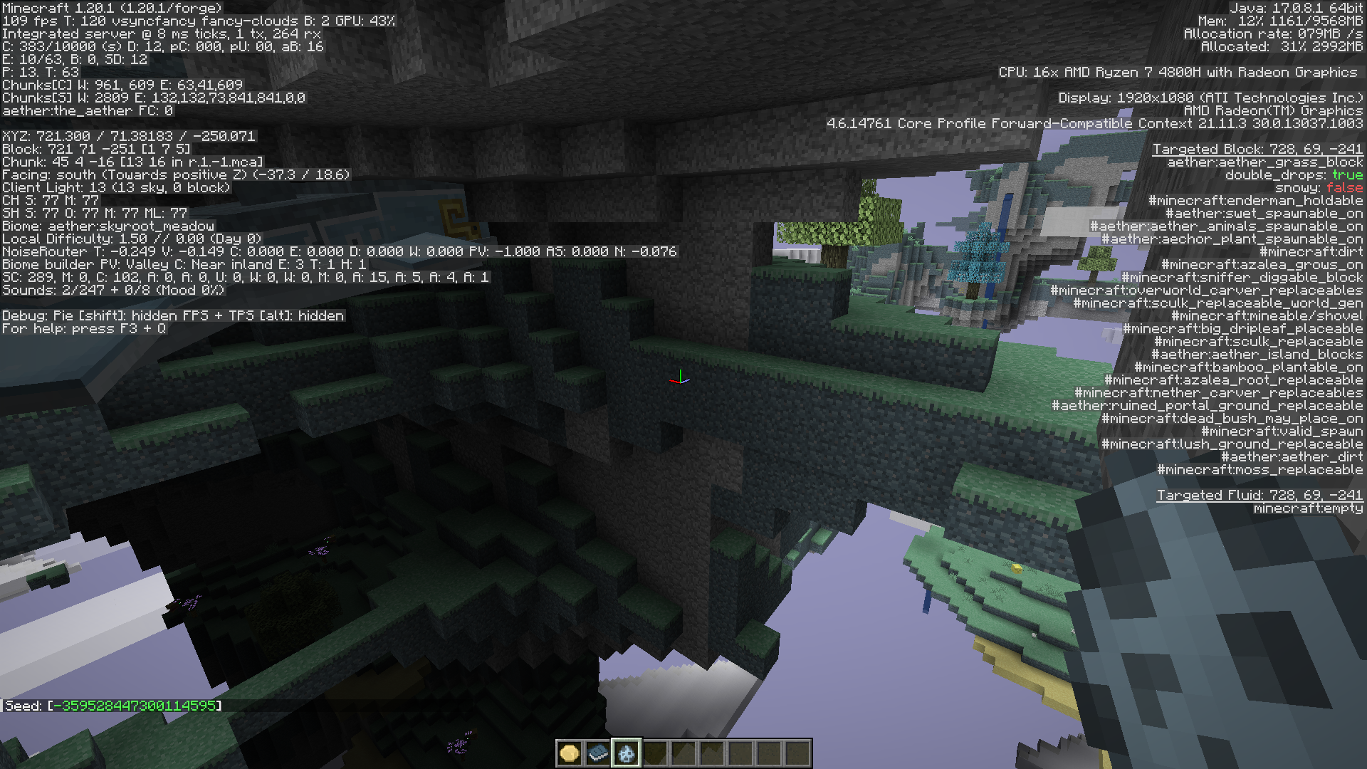 Bug: Aerwhale pathfinding has trouble getting them unstuck · Issue #1764 · The-Aether-Team/The ...