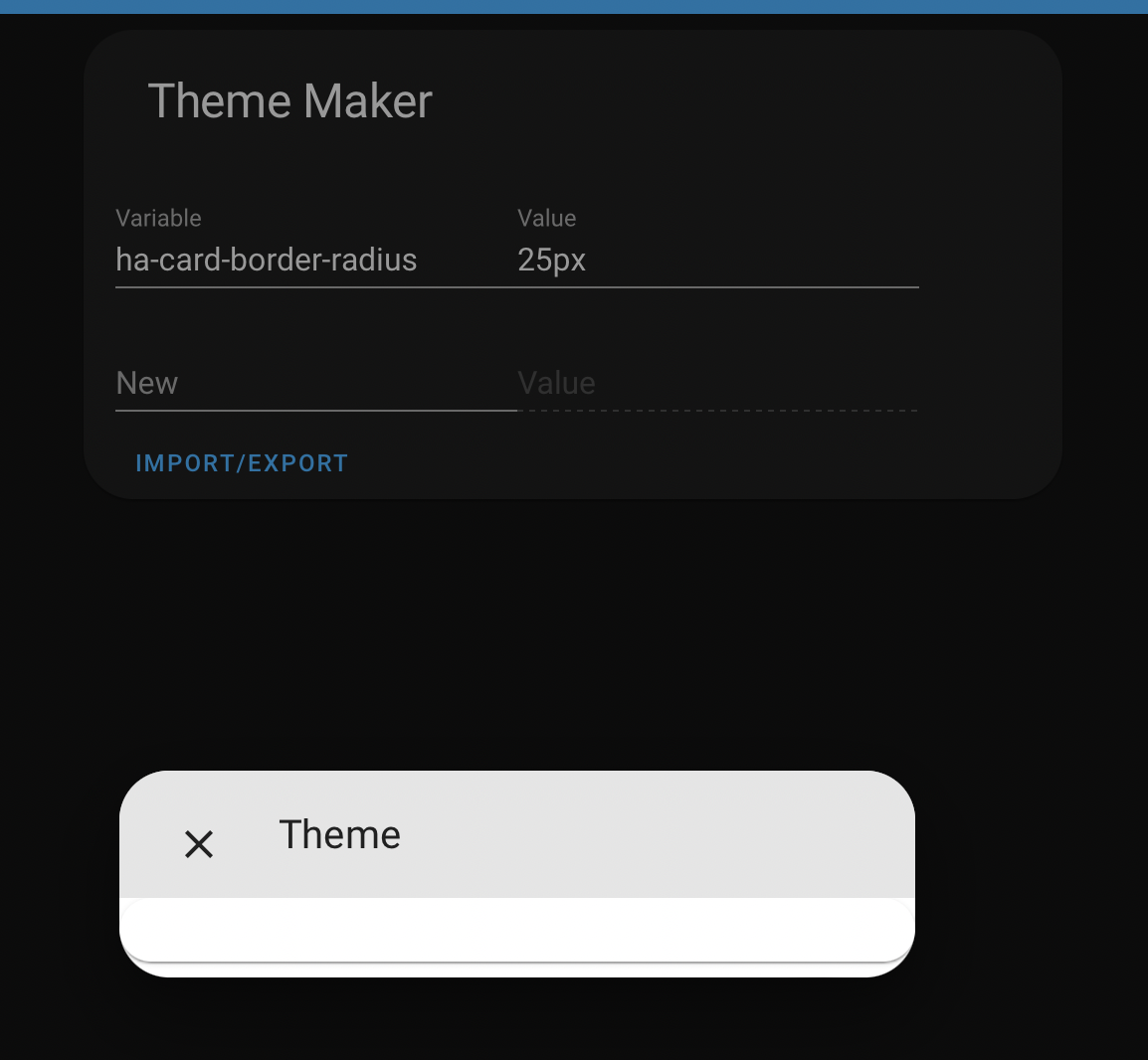 Import/Export not working. · Issue #5 · thomasloven/lovelace-theme-maker · GitHub
