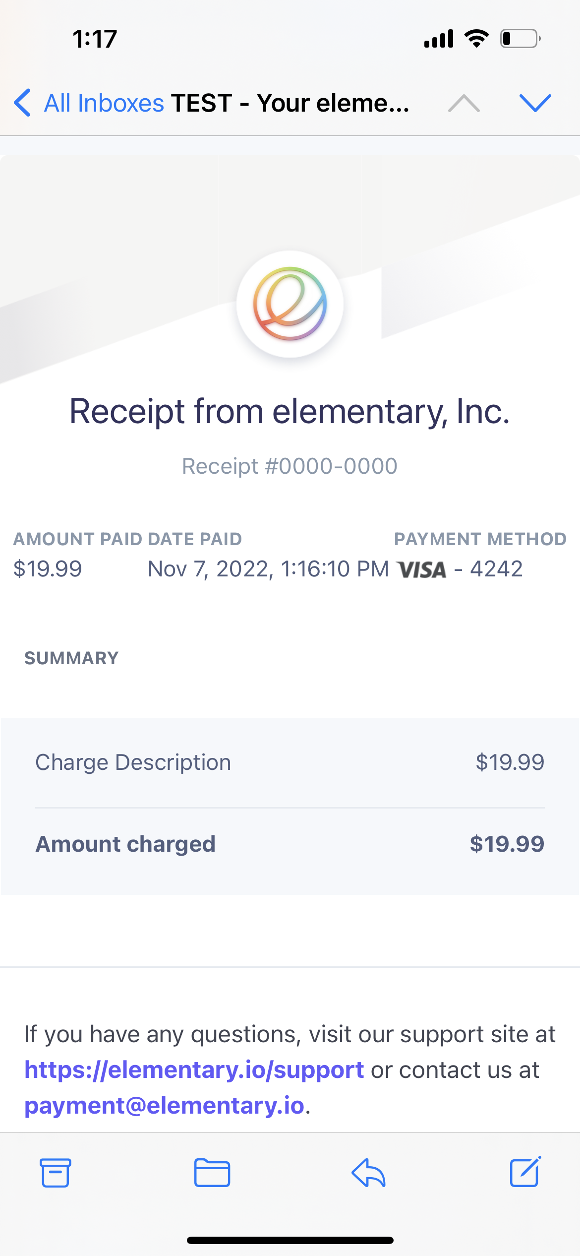 Use Stripe Receipt Emails · Issue #3109 · elementary/website · GitHub