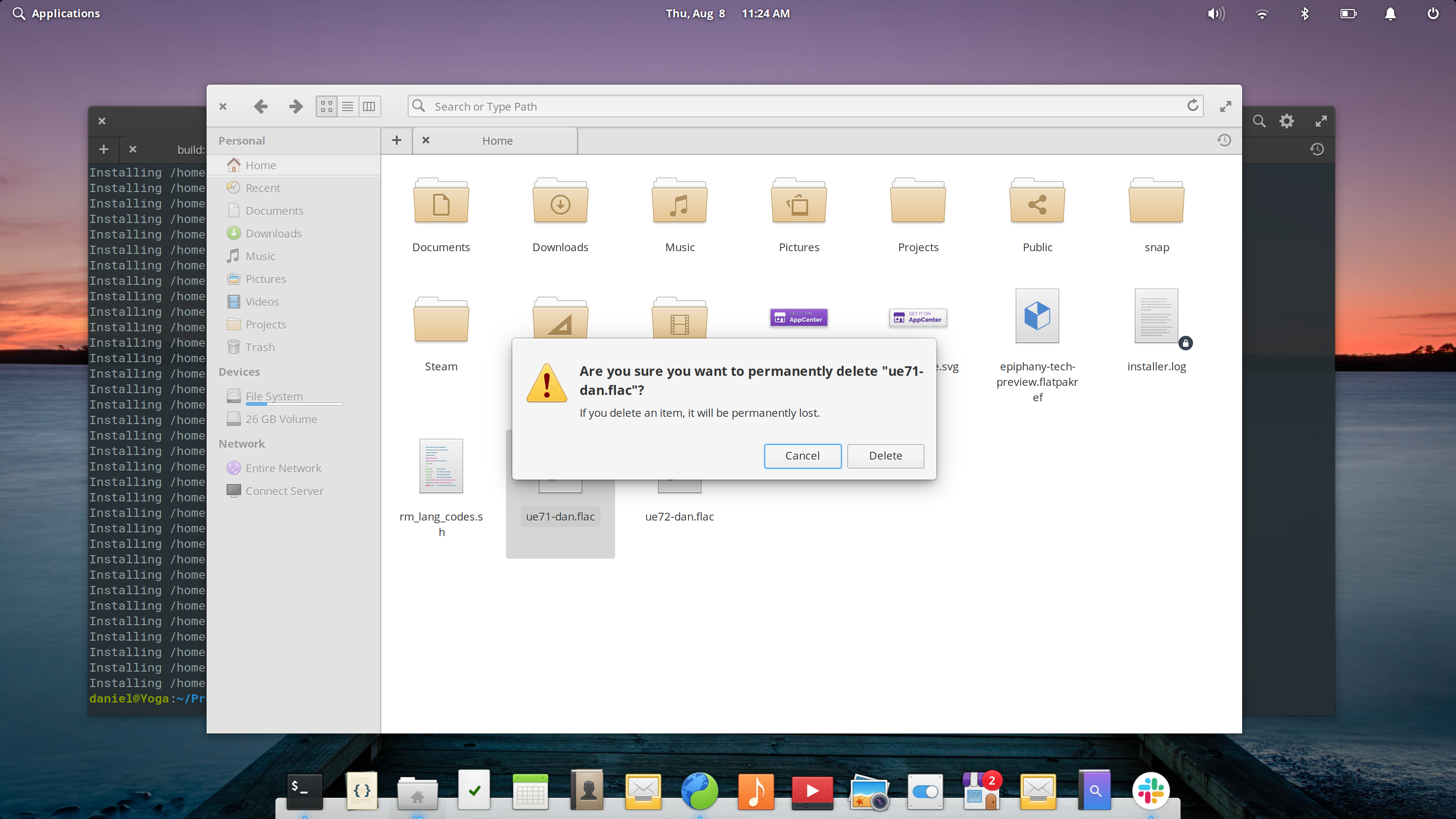 Feature Request Dialogue Box While Deleting The Files · Issue 1017 · Elementaryfiles · Github