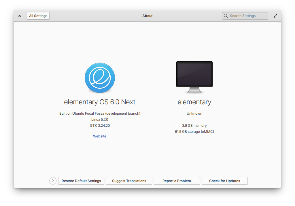 Cannot identify Pinebook Pro · Issue #127 · elementary/switchboard-plug-about · GitHub