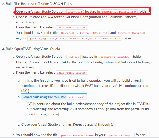 Openfast Errors Occur During Regression Test · Issue 568 · Openfast Openfast · Github