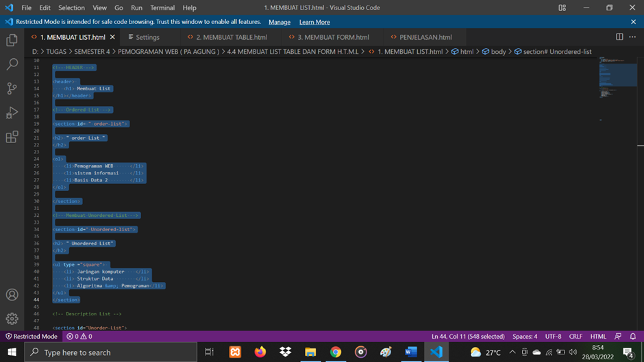 GitHub - Anshar303/4.4-Membuat-List-Table-dan-form