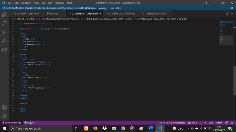 GitHub - Anshar303/4.4-Membuat-List-Table-dan-form