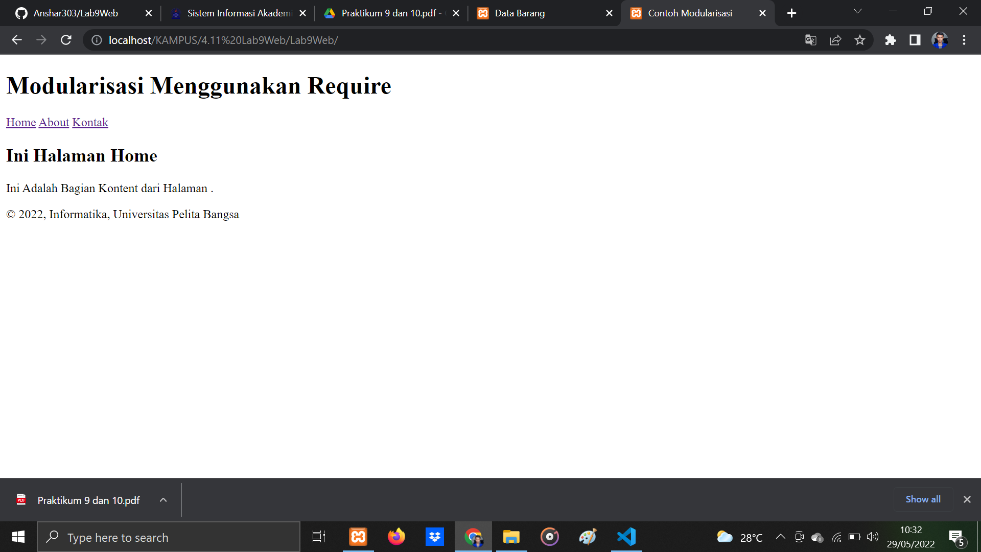 GitHub - Anshar303/Lab9Web