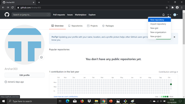 GitHub - Anshar303/latihan-1: pembuatan membuat git
