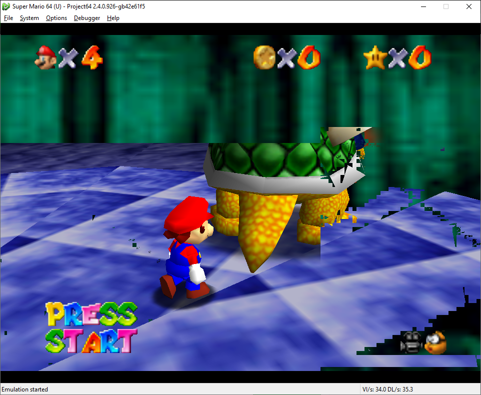 [PJ64Video] Changing the resolution ingame corrupts the depth buffer ...