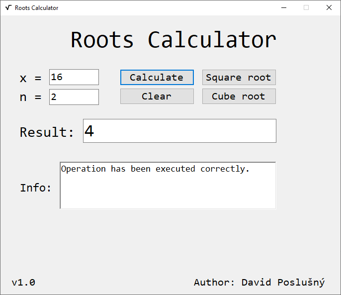 GitHub - itsDaiton/roots-calculator: A simple C# Windows Forms ...