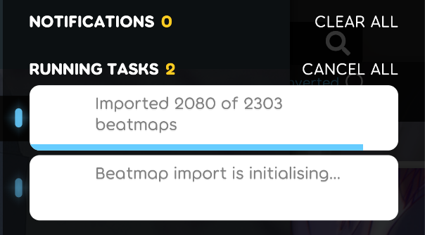 Beatmap download blocked by background import processes · Issue #9781 · ppy/osu · GitHub