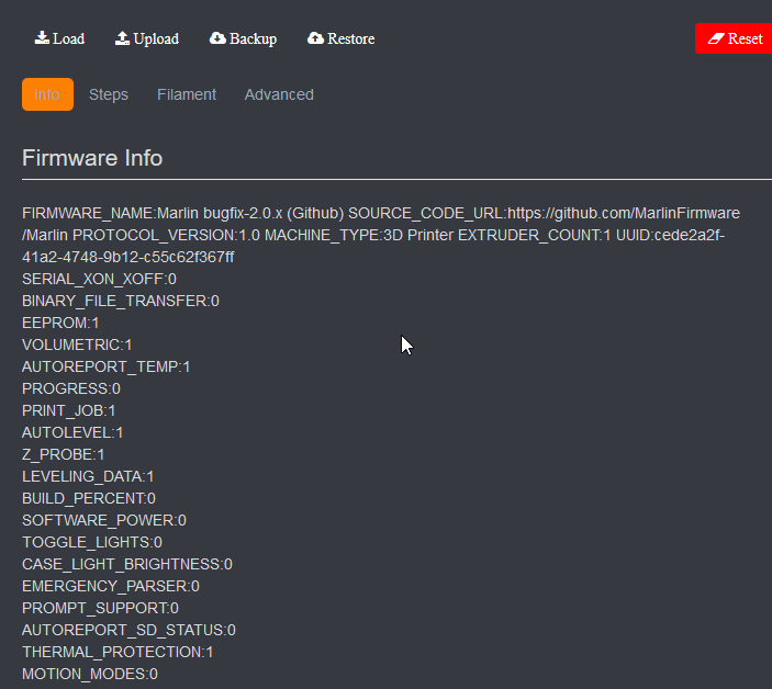 [BUG] eeprom not shoing all settings marlin 2.0 · Issue #13333 · MarlinFirmware/Marlin · GitHub