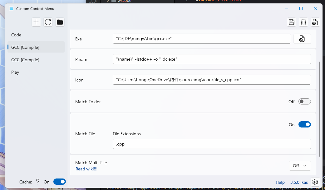 my [.c] files are identified as the [.cpp] files · Issue #73 · ikas-mc/ContextMenuForWindows11 ...